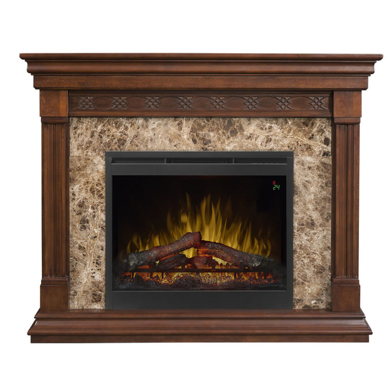 Dimplex Alcott Mantel Electric Fireplace Installation in Toronto